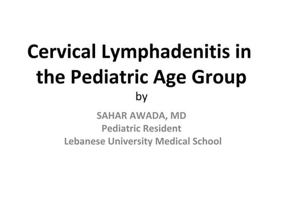 Lymphadenitis | PPT