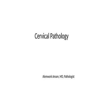 Cervical pathology (1).pdf bt dr almworek amar | PDF