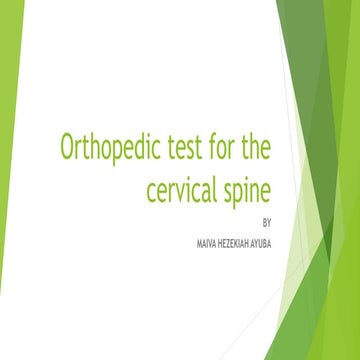 Cervical examination and special tests.pptx