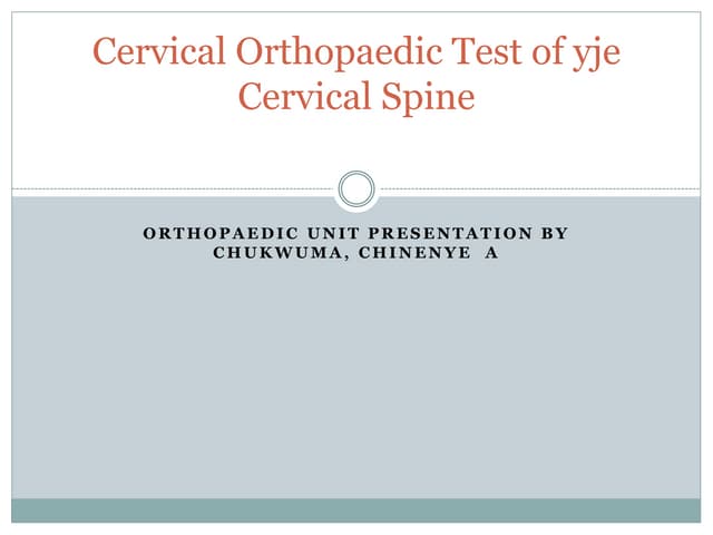 Cervical examination and special tests.pptx
