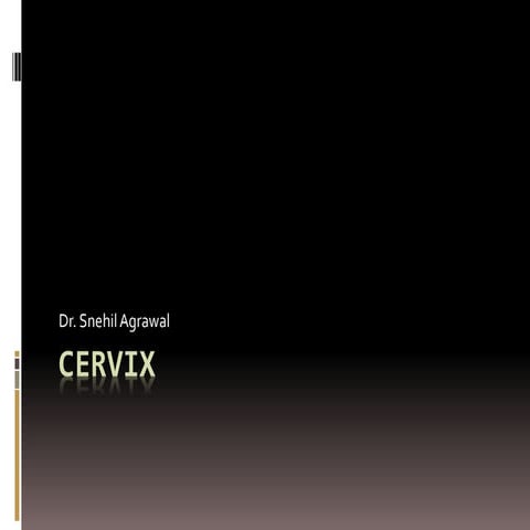 Cervix | PPTX