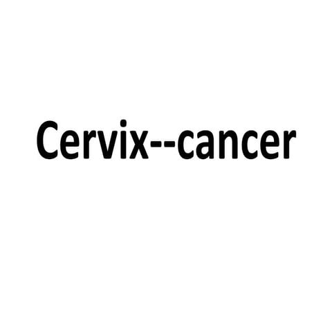 Anatomy of cervix | PPTX