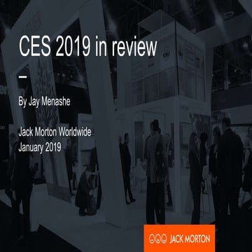 CES 2019 in review | PPTX