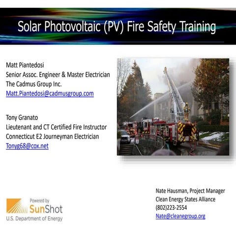 CESA-Solar Photovoltaic (PV) Fire Safety Training Slides.pptx