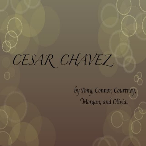 Cesar Chavez | PDF