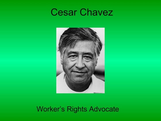 Cesar Chavez Movie Guide | PPT