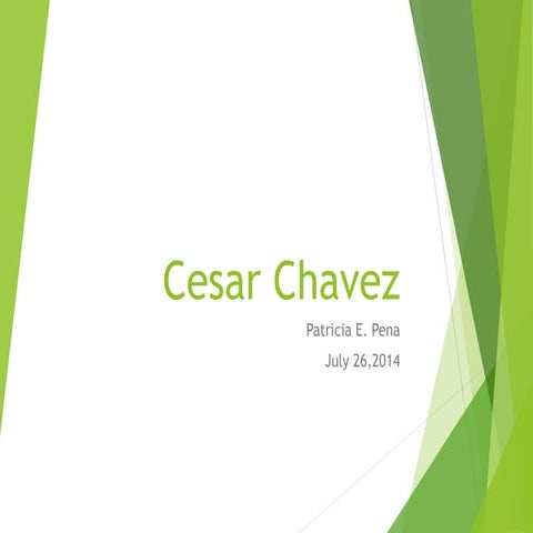 Cesar Chavez Movie Guide | PDF