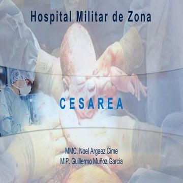 Cesarea Abdominal | PPTX