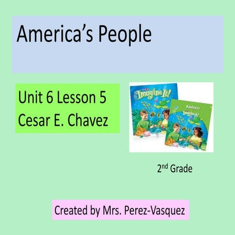Cesar Chavez vocabulary | PPTX