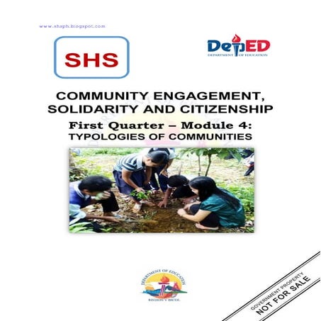 Community engagement solidarity and citizenship | PDF