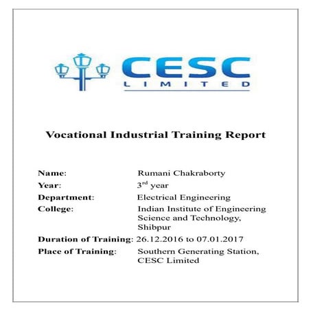 CESC SGS Report Summary | PDF