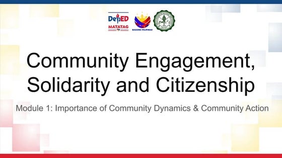 CESC Module 1.pdf | Business | Business and Finance