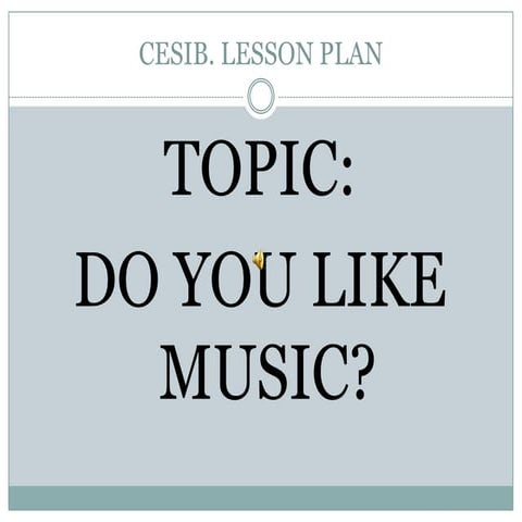 My lesson plan | PPTX