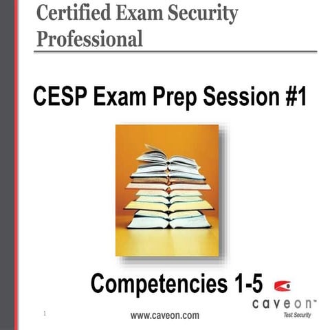 CESP Study Session #1 October 2016 | PPSX