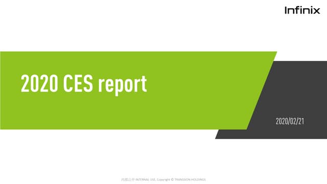 2020 Ces Report Cn Ppt