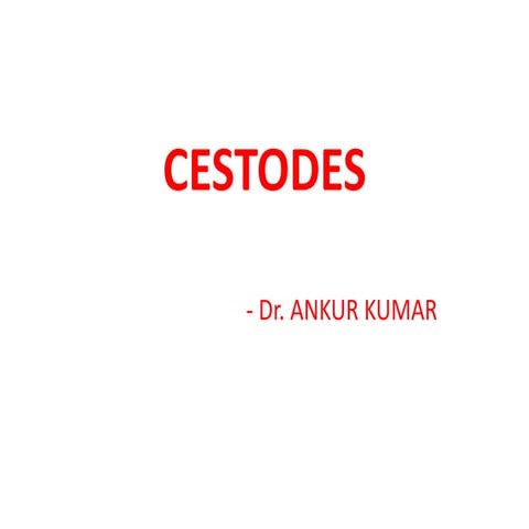 Classification of cestodes | PPT
