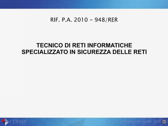 Lezione InternetWorking: il Router | PDF