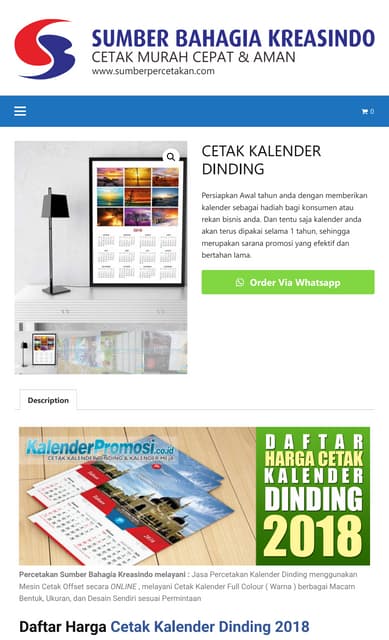 Daftar Harga Cetak Amplop | PDF