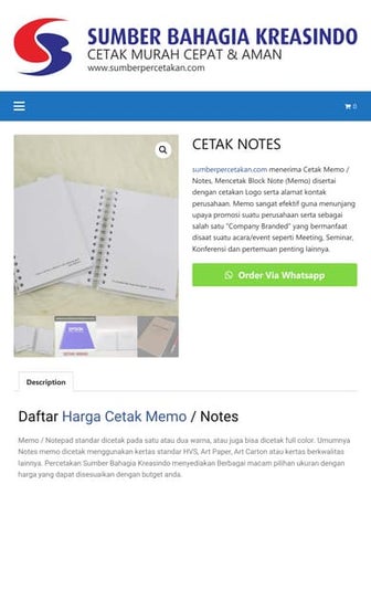 Daftar Harga Cetak Kop Surat | PDF