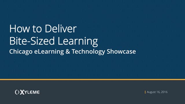 Bite-Sized Learning: A New Strategy for Teaching | PDF