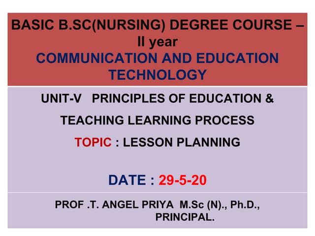 My Professional Philosophy Statement | ODT