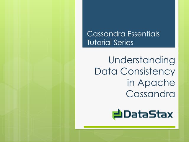 Cassandra Link - Consistency levels in Apache Cassandra explained Cassandra Link - Consistency levels in Apache Cassandra explained