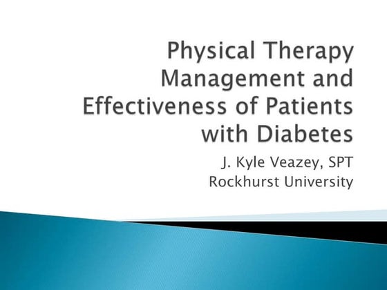 Exercise and diabetes | PPT