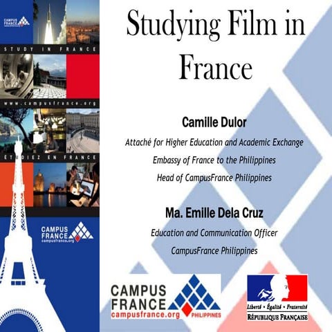 Studying Film in France | PPT