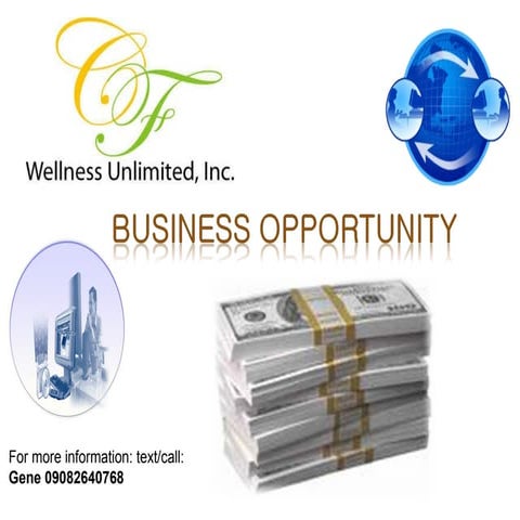 CF Wellness Company Profile Presentation | PPT