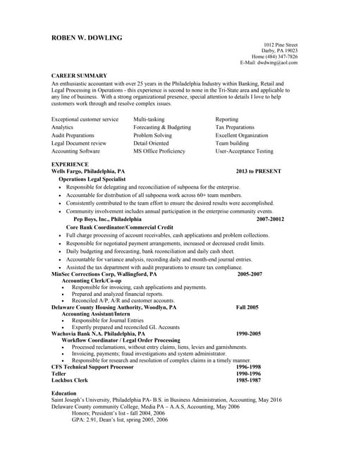 Resume for Kathy Burton | DOCX