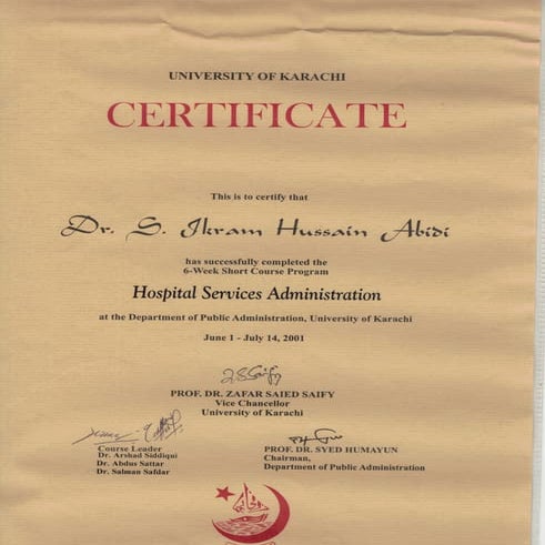 Hospital Administration | PDF
