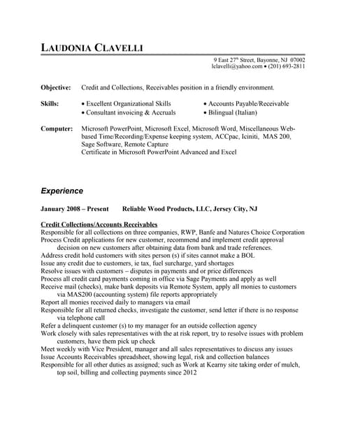 anne's resume | PDF