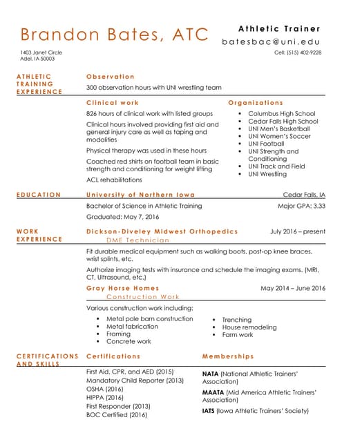 MSC_resume | PDF