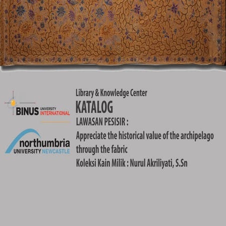 Katalog Kain Batik Lawas | PDF