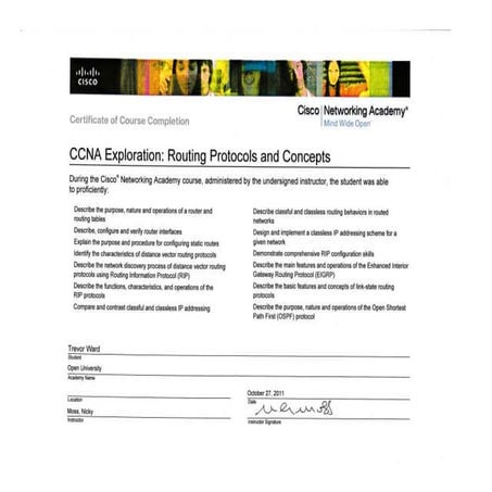 Ccna Exploration Routing Protocols And Concepts Pdf Computer Networking Computing