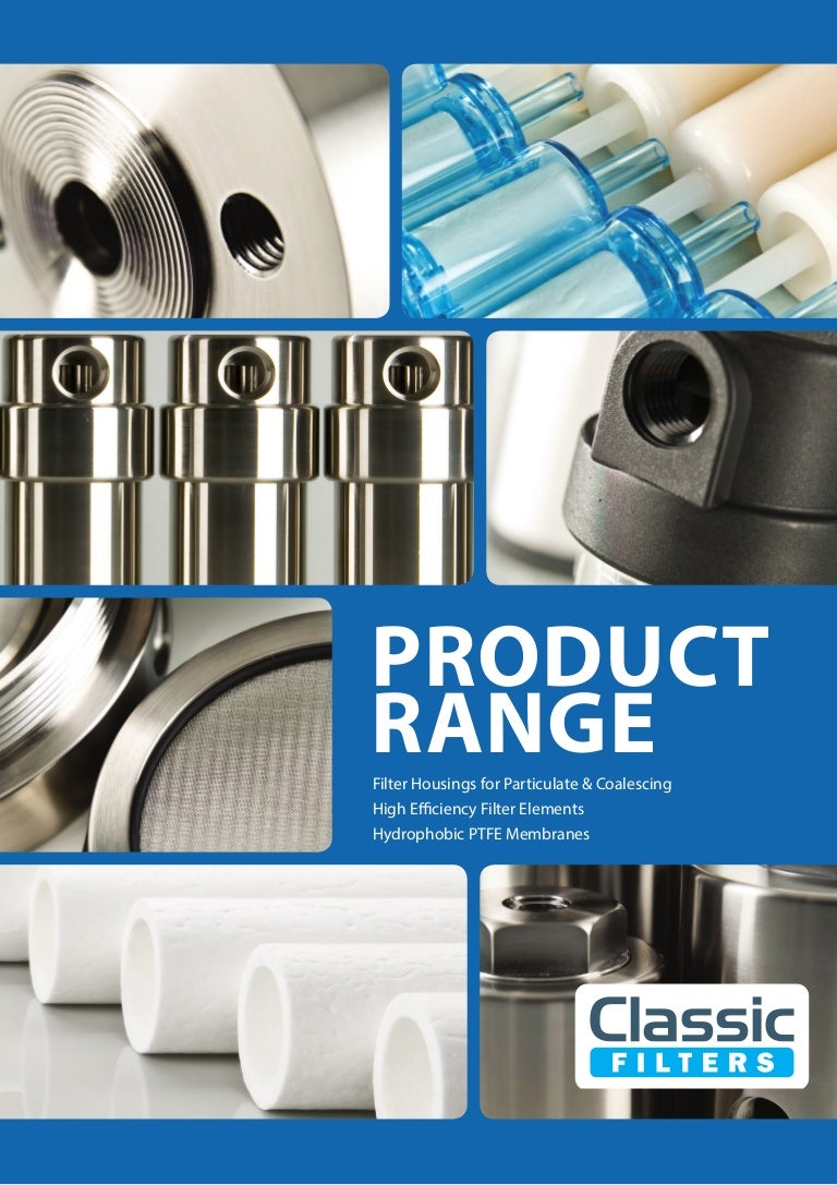 Classic Filters - Product Range Overview