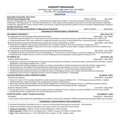 Harshit_Mahajan_Resume_PE_ | PDF