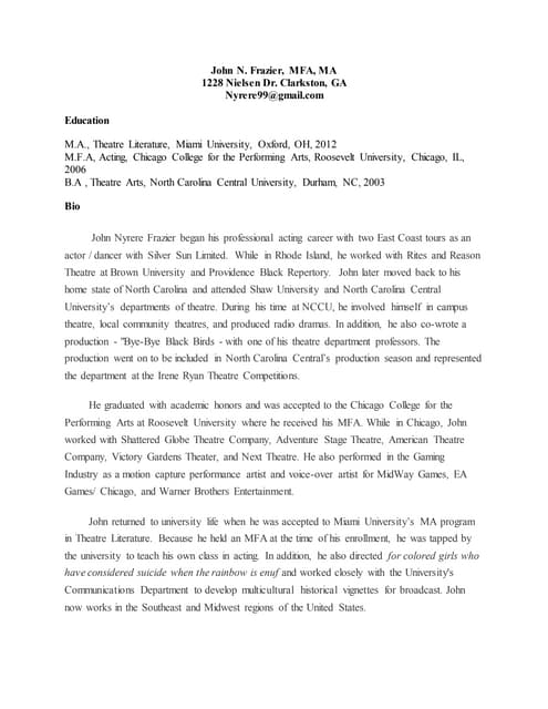 RUNAKO JAHI RESUME 2015 | DOCX | Awards Shows | Events