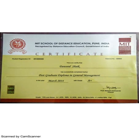 MIT_pg_certificate[1] | PDF | Cameras and Camcorders | Consumer Electronics