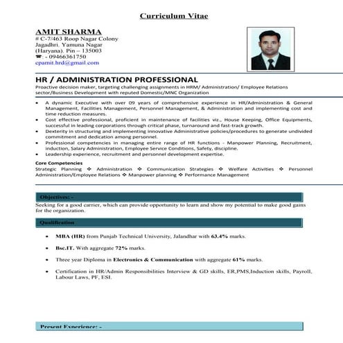 RESUME - SRIKANTH | DOC