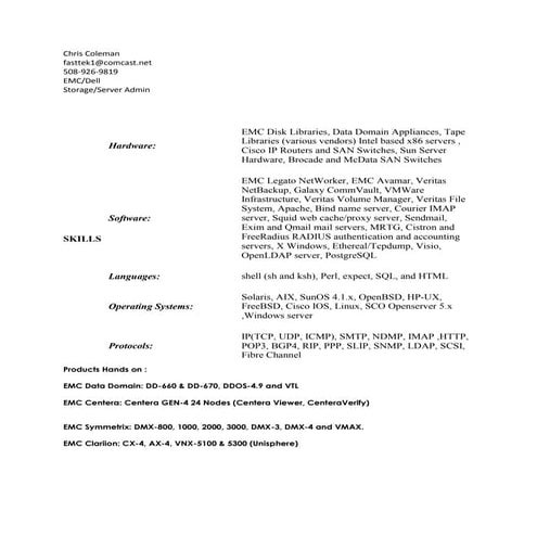 Dell emc unity configuration worksheet | PDF