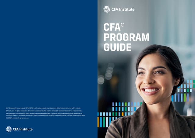 CFA Institute - Regulator and Program Recognition | PDF