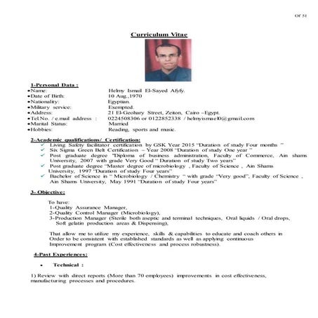 Helmy CV | DOCX