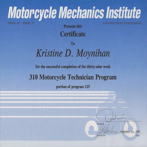 MMI CERTIFICATE OF COMPLETION | PDF