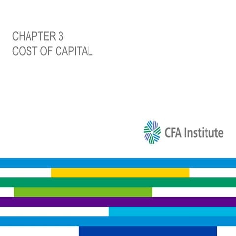Cfa corporate finance chapter3 | PPTX