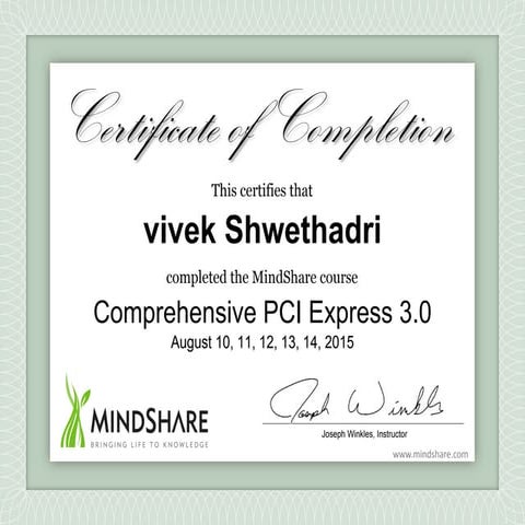 Comprehensive_PCI_Express_3.0-vivek_Shwethadri | PDF