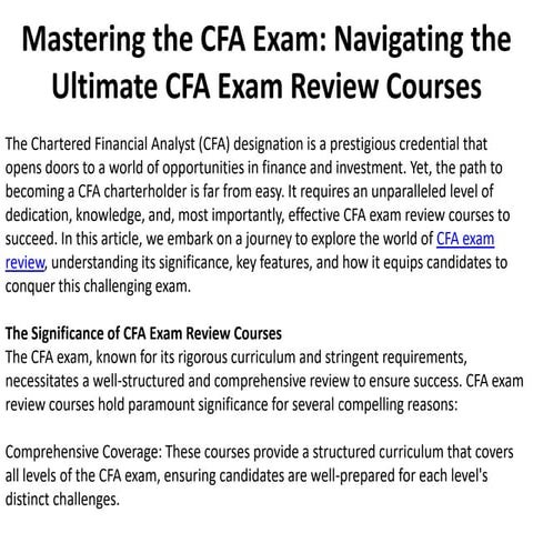 CFA Exam Review.pdf