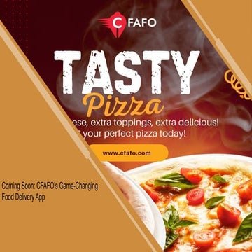 Cfafo Coming Soon in Milpitas | Easy Ordering, Fast Delivery | PPT