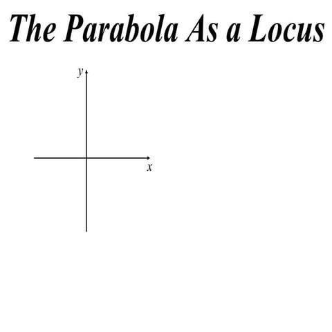 11X1 T12 02 parabola as a locus | PDF