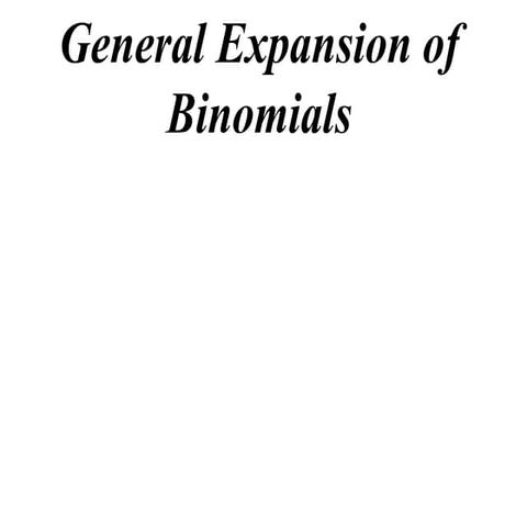 12X1 T08 01 binomial expansions (2011) | PDF